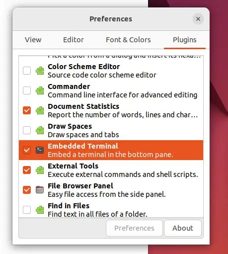 Useful Gedit Plugins For Software Developers