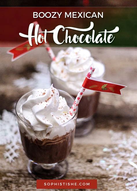 Holiday Happy Hour Boozy Mexican Hot Chocolate Best Of Christmas Food Recipes Holiday Happy Hour Boozy Mexican Hot Chocolate Best Of Christmas Food Recipes