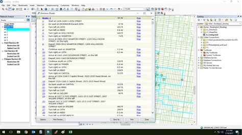 solved obtain an ordered list of stops in arcgis network esri