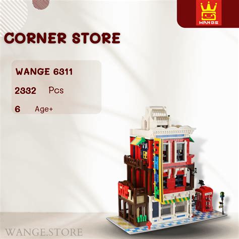 Wange Modular Building 6311 Corner Store Wange Block