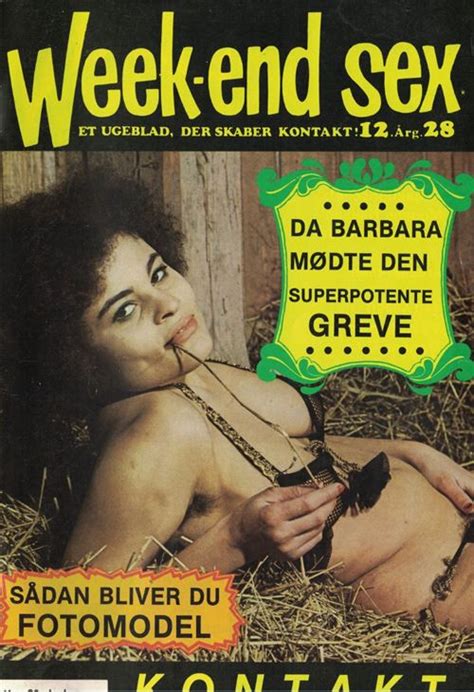 Week End Sex Volume 12 Number 28 1978 Year Adult Magazines