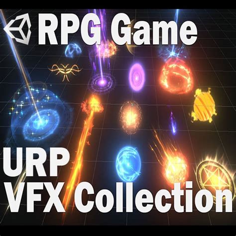 unity game vfx collection urp ericwang unity vfx artist booth