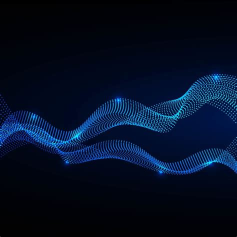 Light Wave Effect Vector Hd Images Abstract Technology Light Effect