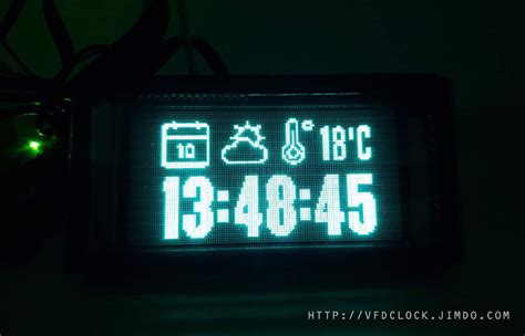 5v Ready Vfd128 64 Dot Matrix Module For Arduino Uno Vfdclock 电子制作网