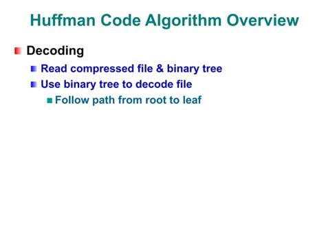 Compression And Huffman Coder Problem Ppt