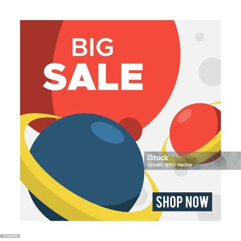 큰 판매 포스터 지금 쇼핑 배너 템플릿 프로모션 전단지 디자인 광고 홍보 상점 특별 제안 개념을위한 플랫 벡터 일러스트 레이 션 0명에 대한 스톡 벡터 아트 및 기타 이미지