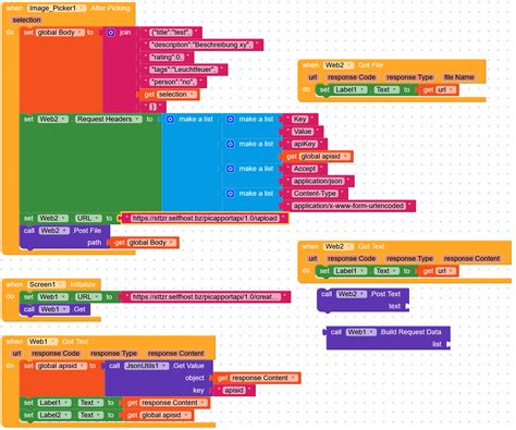 Build A Request For A WEB API To Upload Photos Need Help Discuss Kodular Community