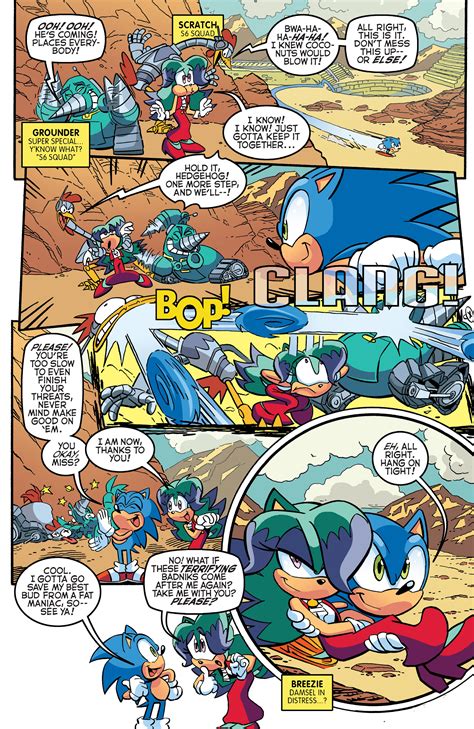 Read Online Sonic The Hedgehog Comic Issue 268
