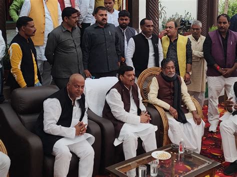 Sp National General Secretary Shivpal Singh Yadav Reached Ballia