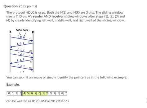 solved question 25 5 points the protocol hdlc is used