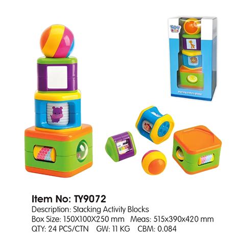 Tanny Toys Stacking Activity Blocks