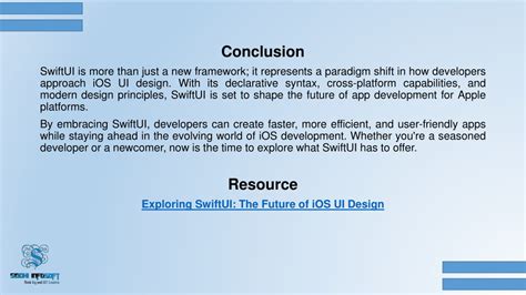 Ppt Exploring Swiftui The Future Of Ios Ui Design Powerpoint