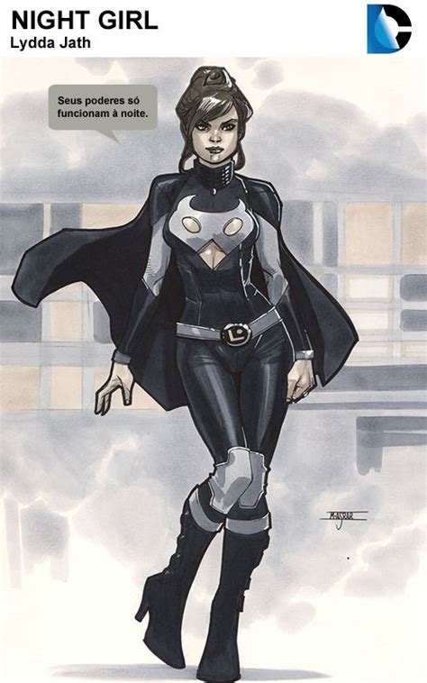 Night Girl Legion Of Superheroes Superhero Batman