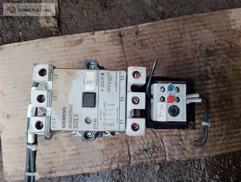 магнитный пускатель сименс 3tf46 45А в сборе с тепловым реле 3ua58 00 2d 20 32А купить в Санкт