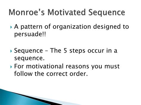 Ppt Motivated Sequence Powerpoint Presentation Free Download Id2669233