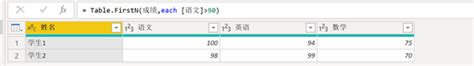 【powerquery】m函数 table first系列 知乎