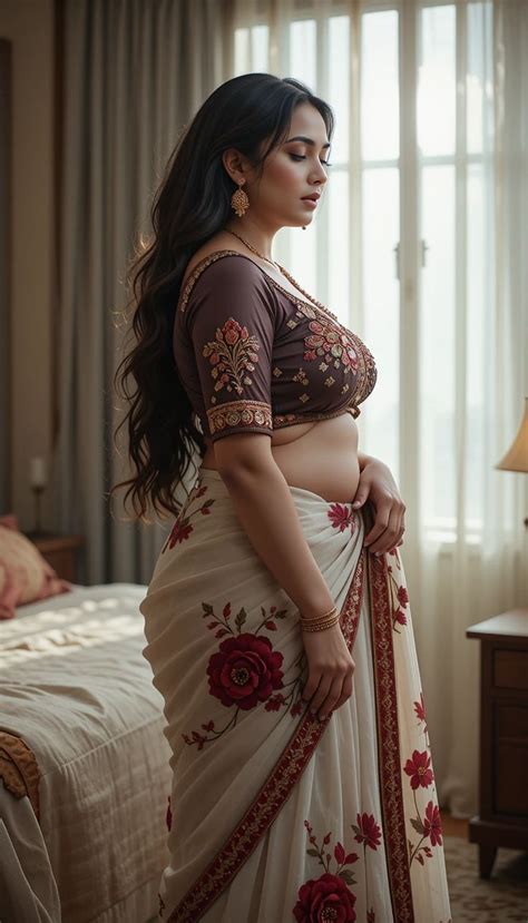 Suits For Chubby Women Indian Style Chubby Women In Saree Saree For