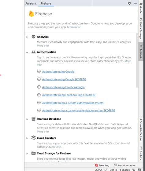 Firebase Latest Update