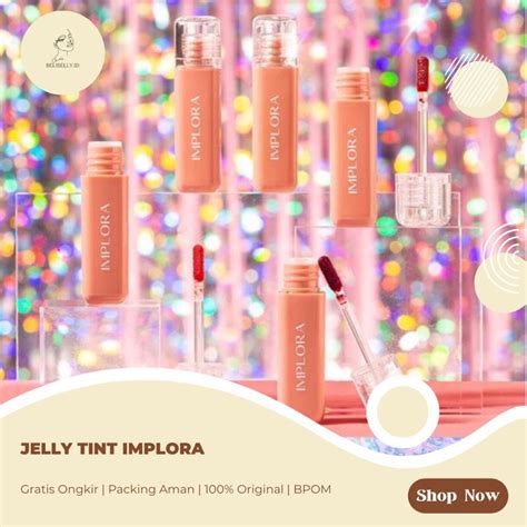 Jual Jelly Tint Implora Lip Tint Implora 5ml Shopee Indonesia