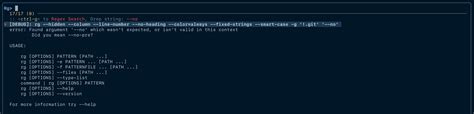 Question About Livegrep With Rgs Fixed Strings Option · Issue 781