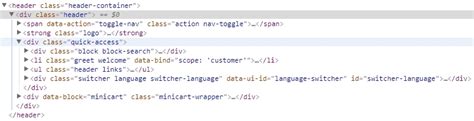 Magento2 Minicart And Searchbar Not Moving To Header Links Magento