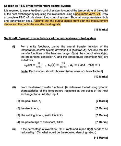 Problem Description Consider The Heat Exchanger Chegg