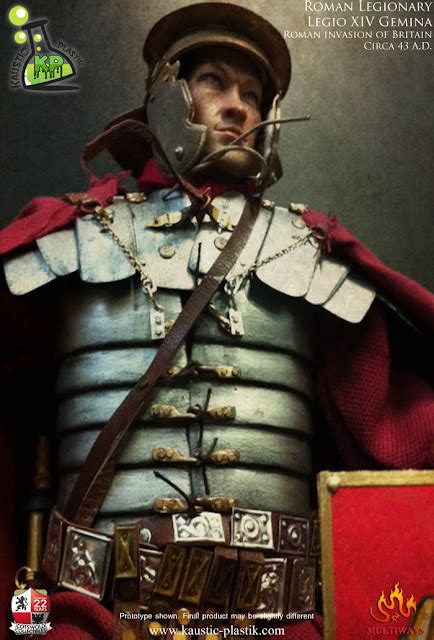 Toyhaven Kaustic Plastik Roman Legionary Legio Xiv Gemina