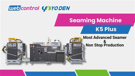 Non Stop Seaming Machine K5 Plus Webcontrol Youtube