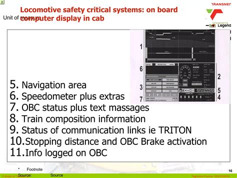 Locomotive Safety Critical Systems And Railway Safety Regulator Ppt