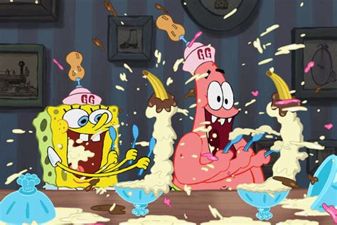 Spongebob Patrick Eating Icecream Spongebob Spongebob Wallpaper Spongebob Squarepants