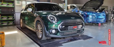 미니쿠퍼 D F54 클럽맨 앞 브레이크 경고등 점등으로 앞 브레이크디스크 교환브레이크 패드와 패드 센서 교환엔진오일 교환브레이크 전구 교환하였습니다 네이버 블로그