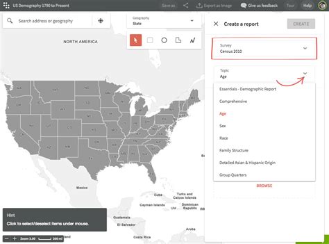 Creating Reports From A Map Guides And Videos Social Explorer Help Center