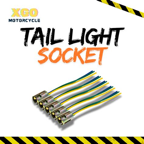 Tail Light Socket Universal S25 Bulb Socket Tail Light Socket For Motorcycle Shopee Philippines
