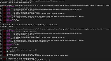Getting Error In Running Npm Install G Stf Issue 1020 Openstf Stf