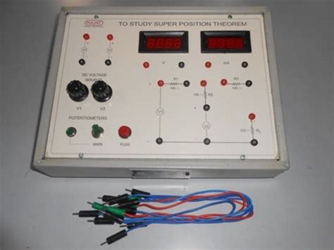 Steel Verification Of Superposition Theorem For Laboratory At Rs 4250