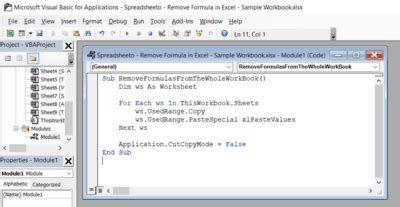 How To Remove Formulas In Excel And Keep Values