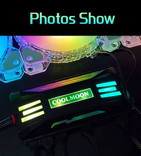 P Argb Controller 4pin Pwm 5v 3pin Argb Cooling Fa Vicedeal