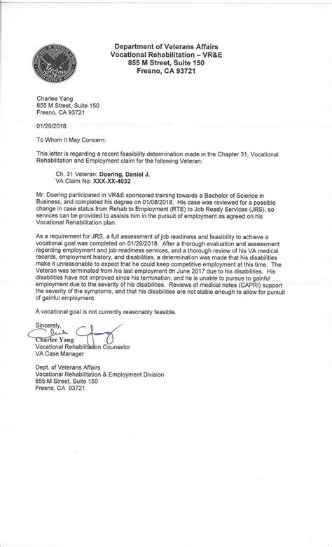 Va Award Letter At Indiana Houlding Blog