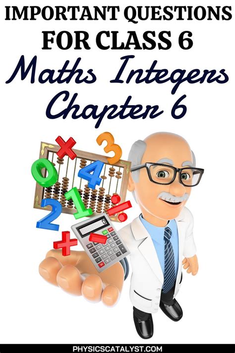 Integers Worksheet For Class 6 Math Integers Class 6 Maths Integers Worksheet