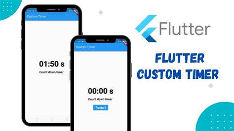 Creating A Custom Timer In Flutter Fluttertutorial Speedcode Youtube