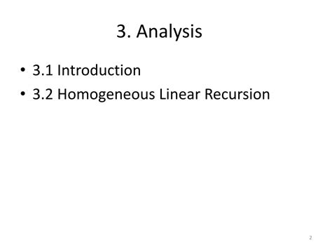 PPT CSE 20 Lecture 13 Analysis Of Recursive Functions PowerPoint