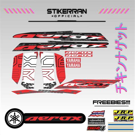 Yamaha Aerox 155 V2 2024 Latest Decals Shopee Philippines