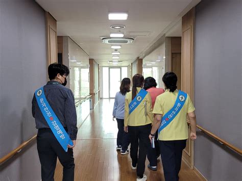 4월 환자안전 및 감염관리·환경관리 연합 라운딩 인천 서송병원 보건복지부 지정 재활병원