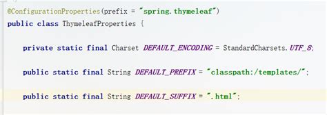 Springbootthymeleaf设置默认界面springboot集成thymeleaf并设置首页 Csdn博客