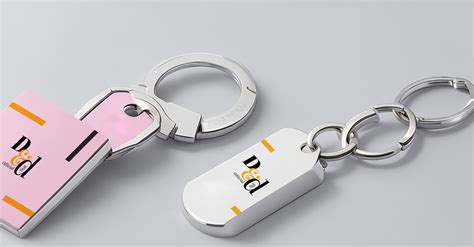 Key Chain Mockup Template 01 367293 Templatemonster