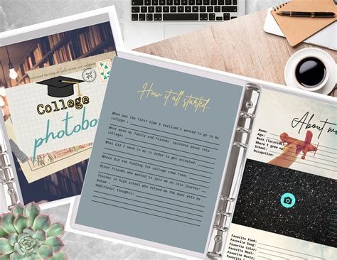 College Graduation Photobook Scrapbook81 Pages Digital Perfect Graduation School Year Start