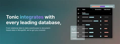 Integrations Tonic Ai