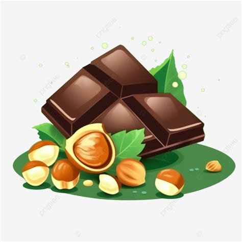 초콜릿 헤이즐넛 초콜릿 바 만화 초콜릿 초콜렛 초코 Png 일러스트 및 이미지 에 대한 무료 다운로드 Pngtree