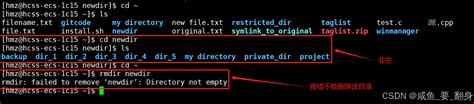 Linux基本命令篇 —— Rmdir命令 Csdn博客