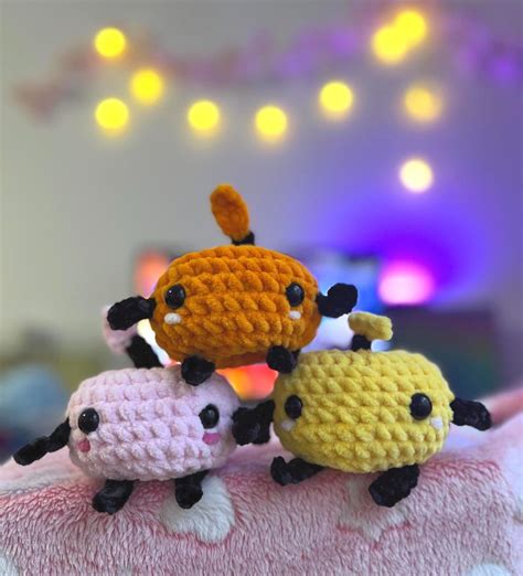 Junimo Plush Stardew Valley Crochet Handmade Junimo Amigurumi Antistress Stuffed Toy Crochet